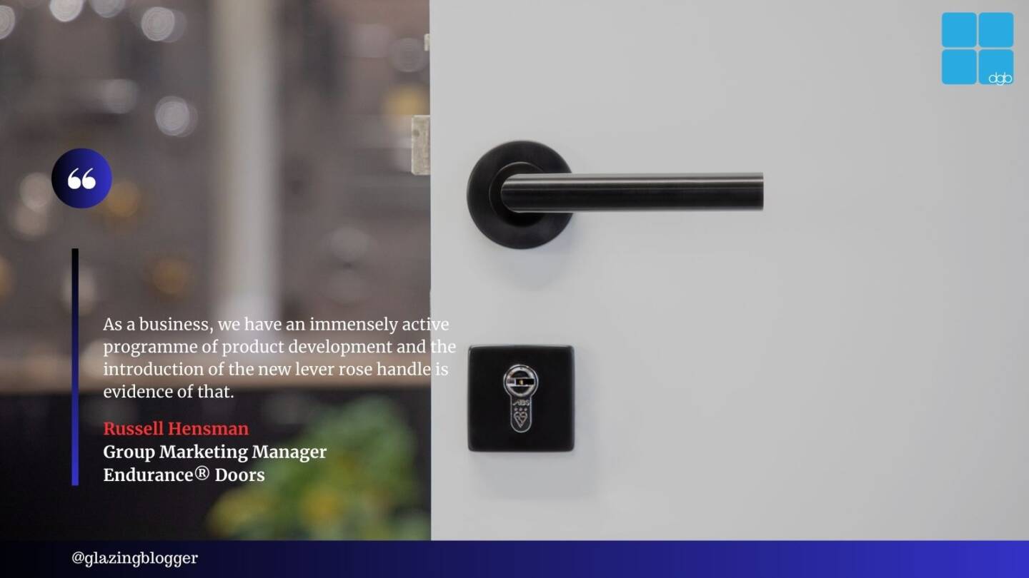 Endurance® Doors Adds New Lever Rose Handle - Double Glazing Blogger